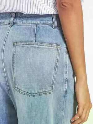 Barena Venezia Washed-denim Pressed-crease Jeans