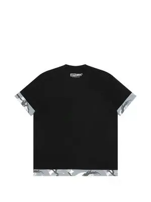 AAPE BY *A BATHING APE Moonface Camo Layered T-shirt