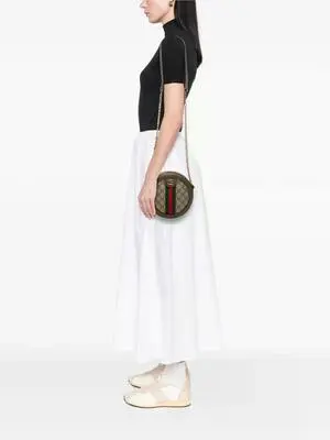 Gucci Ophidia Round Crossbody Bag - Neutrals