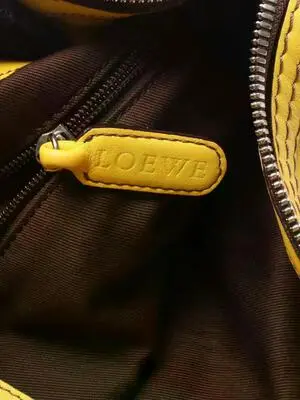Loewe Leather Fiesta Satchel - Yellow