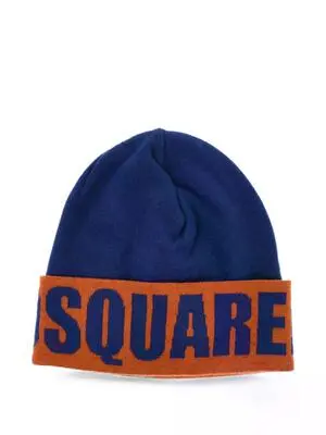 Dsquared2 Logo Intarsia Beanie Hat