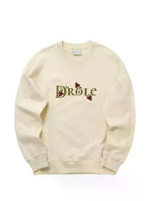 Drole De Monsieur Heritage Crew Neck Sweatshirt