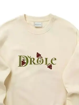 Drole De Monsieur Heritage Crew Neck Sweatshirt