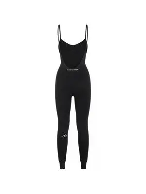 Balenciaga Logo-print Panelled Jumpsuit