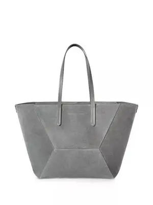 Brunello Cucinelli Suede Bag With Monili Embroidery