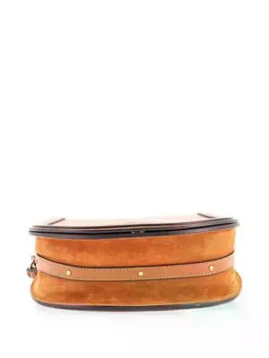 Chloé Nile Leather Medium Crossbody Bag - Brown