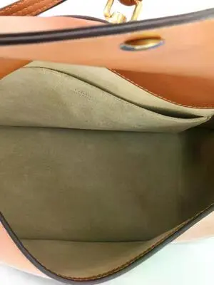 Chloé Nile Leather Medium Crossbody Bag - Brown