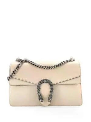Gucci Dionysus Bag Leather Small Shoulder Bag - White