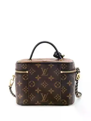 LOUIS VUITTON Reverse Monogram Canvas Pm Satchel