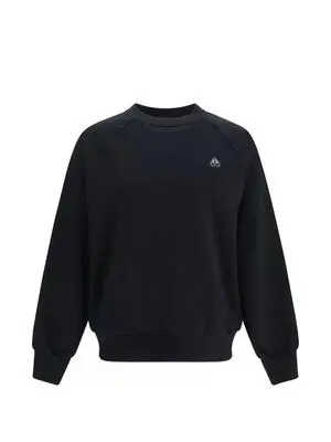 Moose Knuckles Logo Plaque Raglan Sleeve Sweater