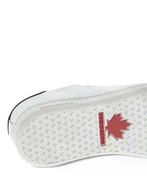 Dsquared2 Boxer Logo-print Leather Sneakers