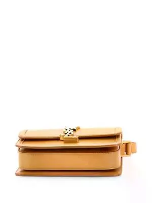 Saint Laurent Solferino Bag Leather Small Crossbody Bag - Brown