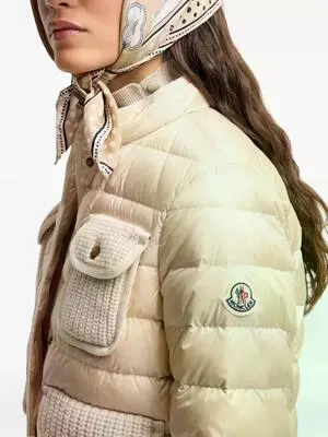 Moncler Furet Textured-panel Jacket