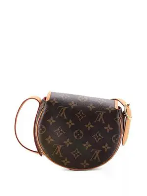 LOUIS VUITTON Tambourin Nm Monogram Canvas Crossbody Bag - Brown