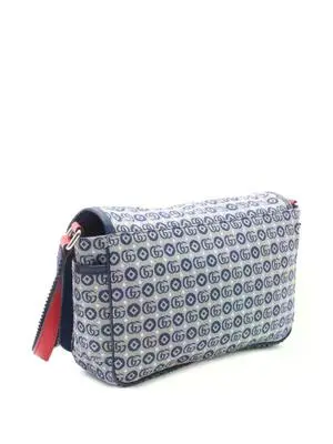 Gucci 2010s Double-g Star-patch Shoulder Bag