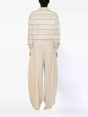 Guest In Residence Striped Polo Top