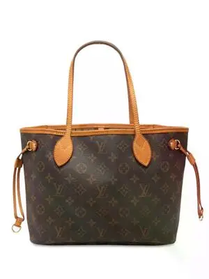 LOUIS VUITTON 2008 Monogram Neverfull Pm Tote Bag - Brown