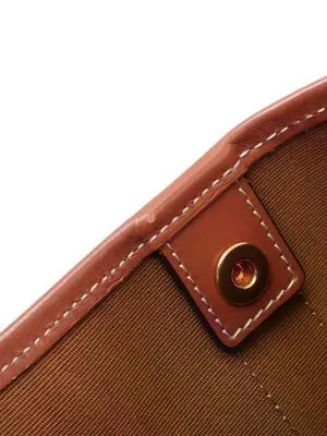 Celine 2020-2026 Medium Triomphe Coated Canvas Bucket Bag