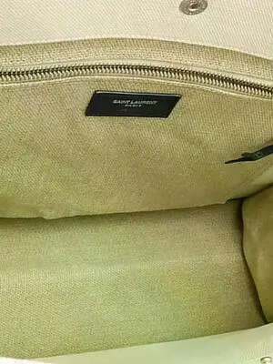 Saint Laurent 2013-2026 Small Canvas Rive Gauche Tote Bag