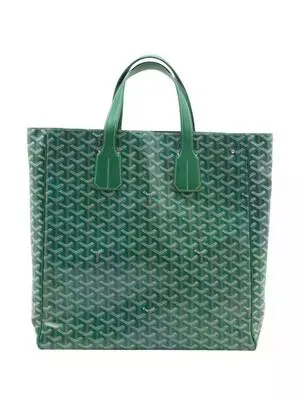 Goyard 2000-2026 Goyardine Voltaire Satchel - Green