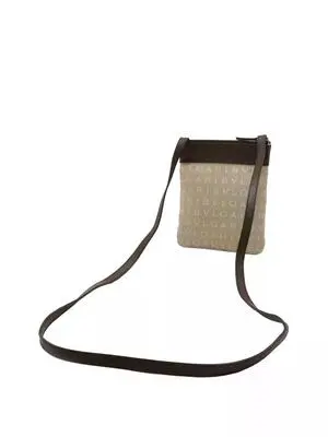 BVLGARI Logomania Canvas Crossbody Bag