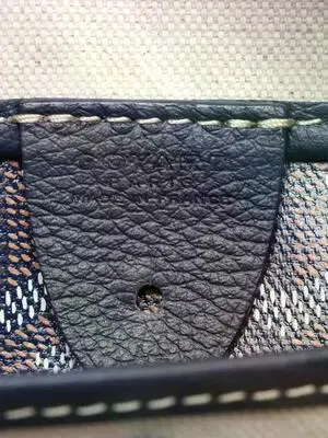 Goyard 2000-2026 Goyardine Artois Pm Tote Bag - Blue