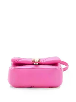 BVLGARI Serpenti Cabochon Leather Shoulder Bag