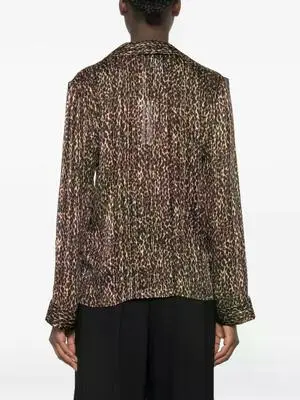 Saint Laurent Leopard-print Shirt