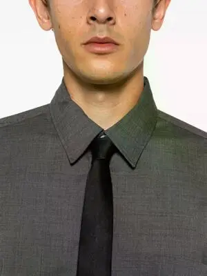 LARDINI Chest-pocket Button-up Shirt