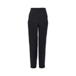 Emporio Armani Wool-blend Pinstriped Tailored Pants
