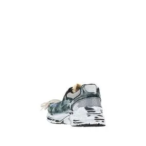 AUTRY Suede Leather And Mesh Lace-up Sneakers - Black