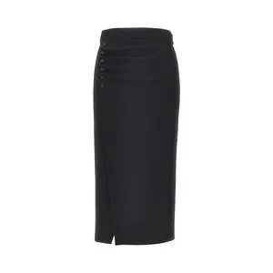 Emporio Armani Viscose-blend Midi Skirt