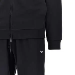 EA BODYWEAR Cotton Trackuit With Embroidery