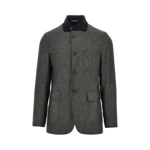 Emporio Armani Mouliné Knitted Jacket