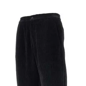 Emporio Armani Ribbed Chenille Pants
