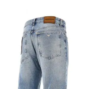Emporio Armani J101 Denim Jeans With Knee Slits