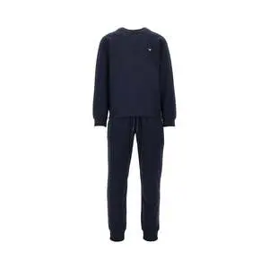 EA BODYWEAR Cotton-blend Loungewear Et - Blue