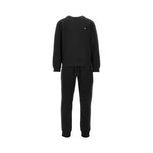 EA BODYWEAR Cotton-blend Loungewear Et - Black