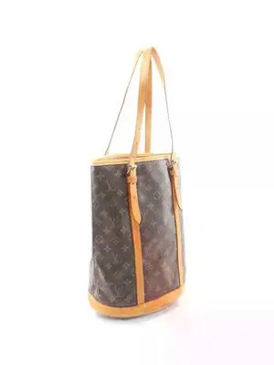LOUIS VUITTON Monogram Canvas Bucket Gm Shoulder Bag