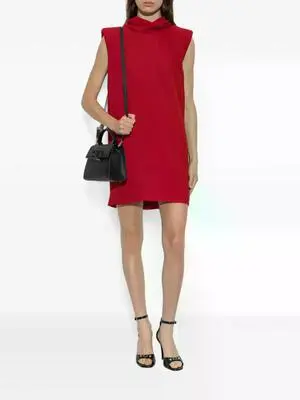 Valentino Garavani Silk High Neck Sleeveless Dress
