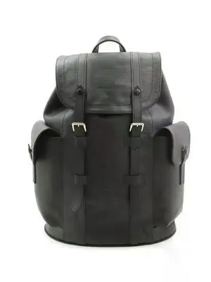 LOUIS VUITTON Epi Christopher Pm Backpack - Black