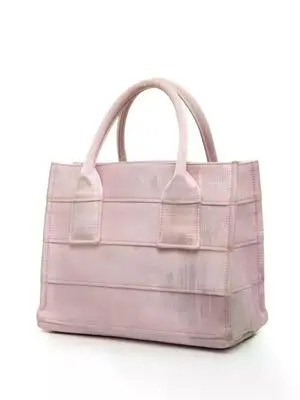FERRAGAMO 2000-2026 Small Canvas Signature Tote Bag