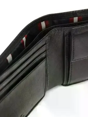 Bally Contrast-band Leather Wallet