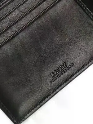 Bally Contrast-band Leather Wallet