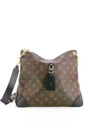 LOUIS VUITTON Odeon Nm Handbag Monogram Canvas Mm Crossbody Bag - Black