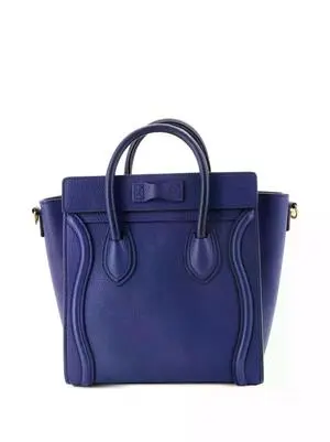 Celine Grainy Leather Nano Luggage Bag