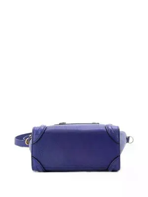 Celine Grainy Leather Nano Luggage Bag