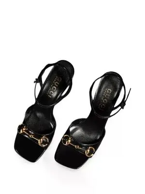 Gucci Horsebit Ankle Strap Sandals