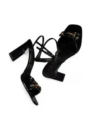 Gucci Horsebit Ankle Strap Sandals