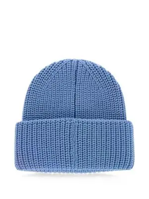 Dsquared2 Wool Beanie With Embroidered Patch